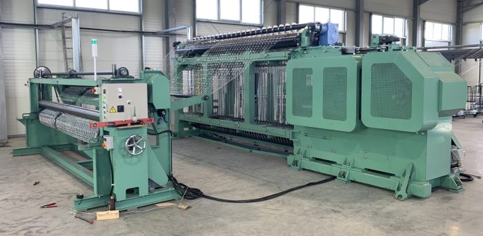 Hexagonal wire netting machine – TANISAKA IRON WORKS, LTD.