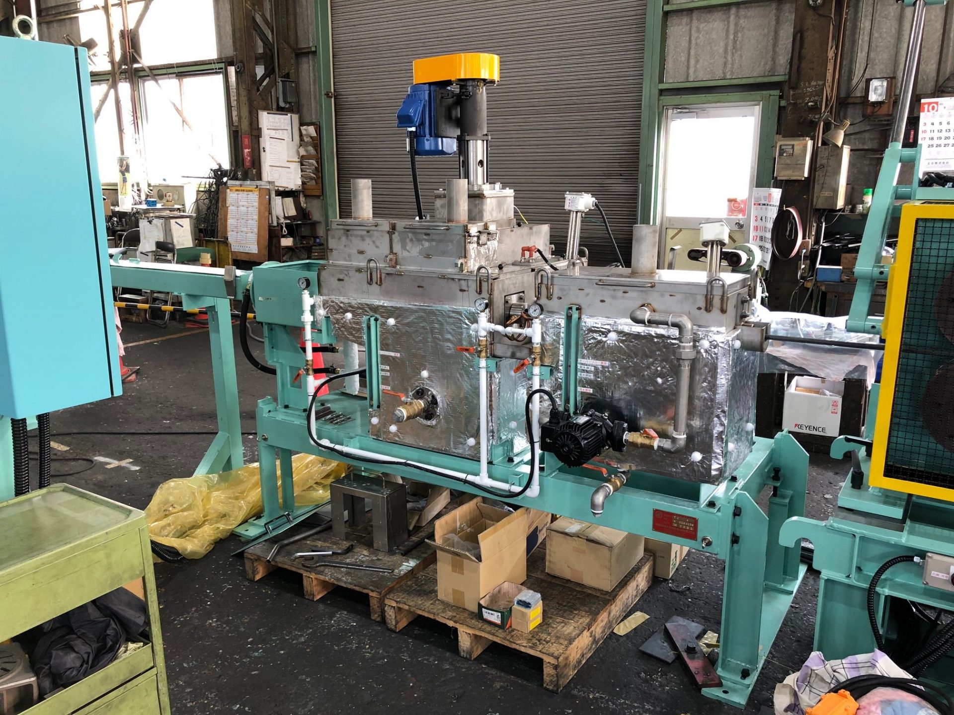 Ancillary Equipment for Wire Drawing Machine – TANISAKA IRON WORKS, LTD.